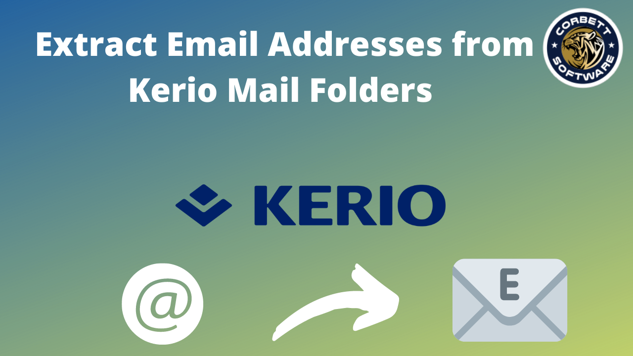 Complete Solution to Extract Email Addresses from Kerio Mailbox