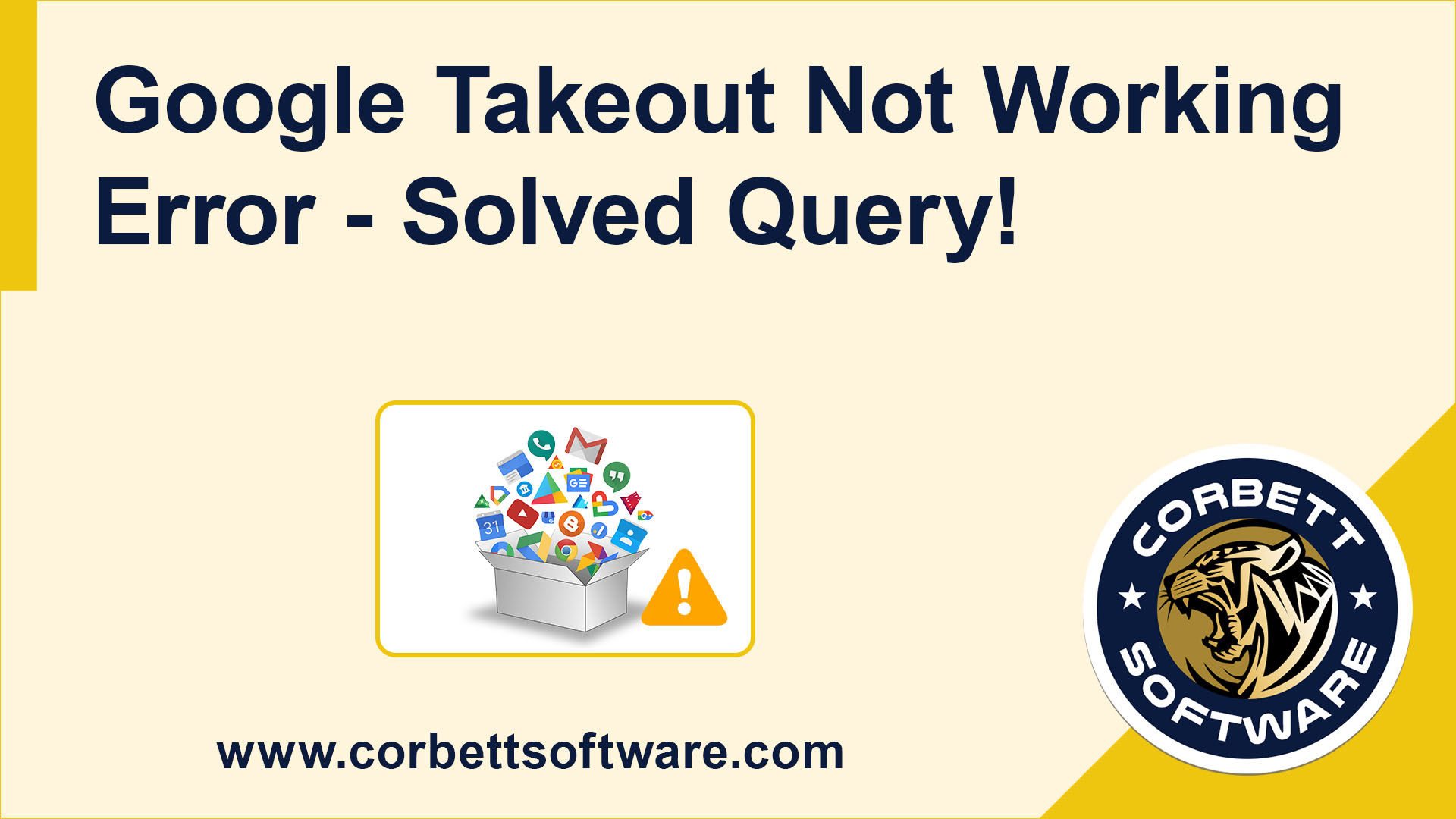 How To Fix Google Takeout Not Working Issue?