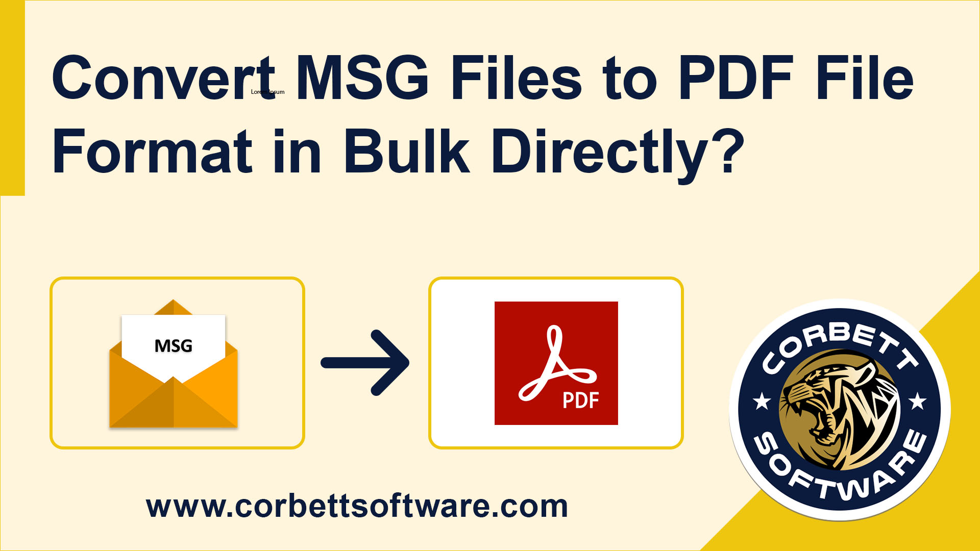 Convert MSG To PDF With Attachments With Top Rated Methods